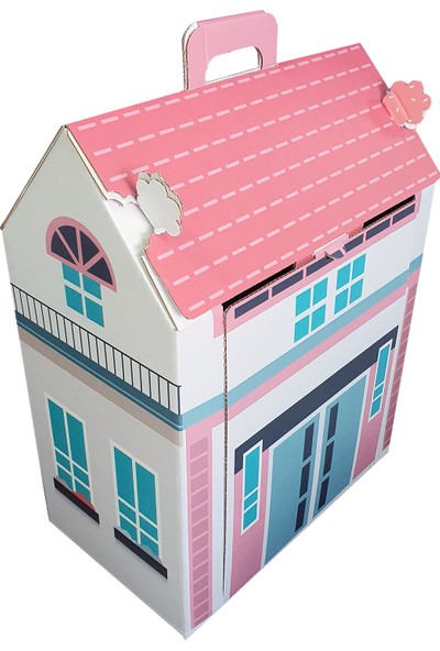 Prigo Karton Oyuncak Bebek Evi