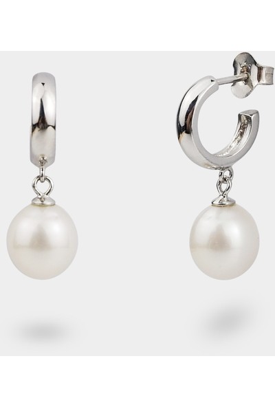 LULU Sterling Silver Damla İnci Küpe LULU Sterling Silver Damla İnci Küpe