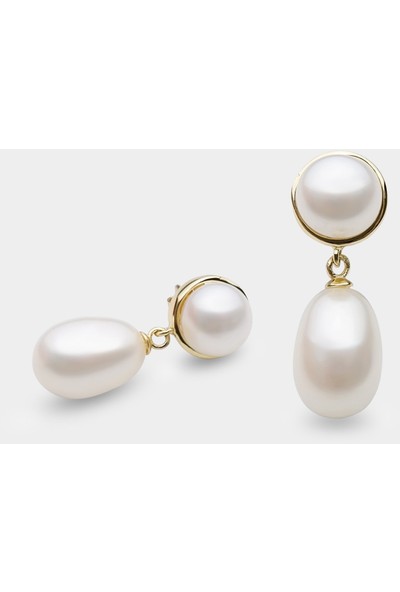 LULU Vintage İnci Küpe