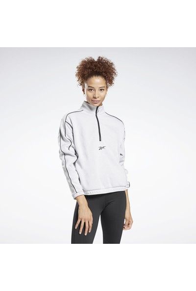 Reebok Workout Ready Kadın Beyaz Sweatshirt (GI6838)