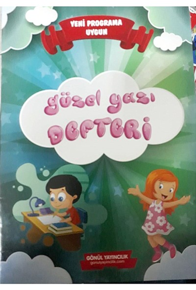 Gönül Yayıncılık Dik Temel Harfler Güzel Yazı Defteri
