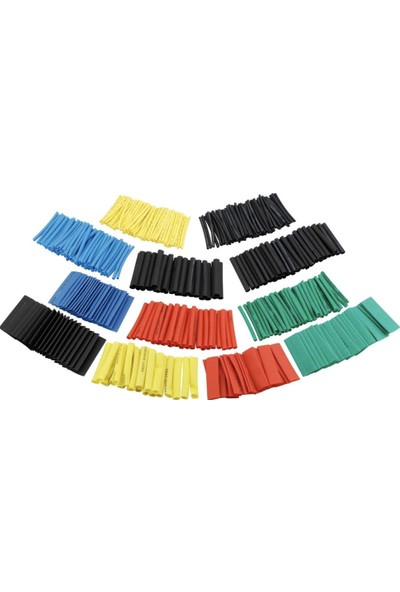 Makaron Set Isı ile Daralan Kablo Seti 530 Adet 8 Boy Makaron Set Isı ile Daralan Kablo Seti 530 Adet 8 Boy