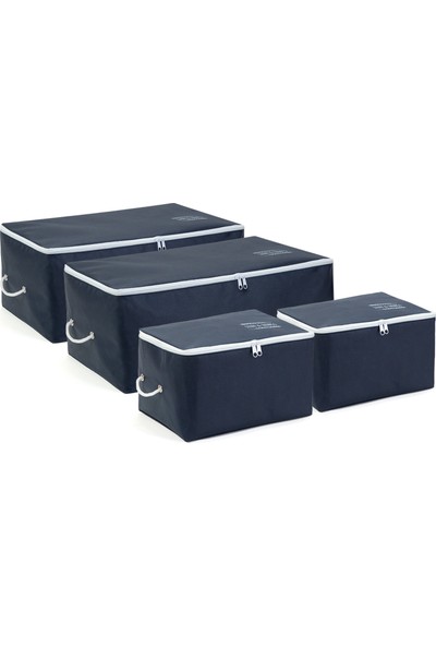 Ocean Home 4'lü Stuff & Things Lacivert Hurç Ocean Home 4'lü Stuff & Things Lacivert Hurç