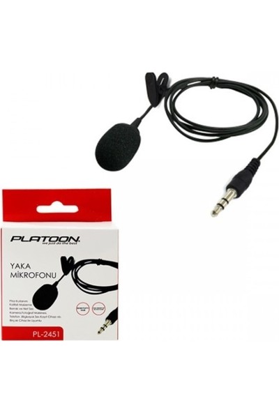 Platoon PL-2451 Yaka Mi̇krofonu