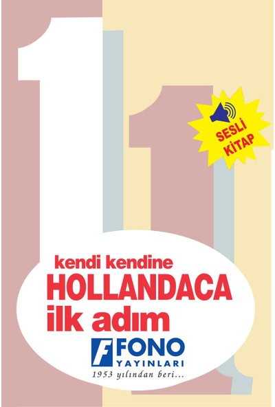 Fono Yayınları Hollandaca İlk Adım 1 (Seslendirmeli)