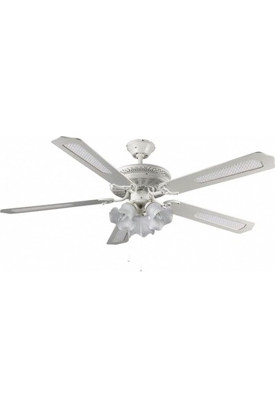 Colours Rolla Tavan Vantilatörü 132 cm Beyaz Kanat