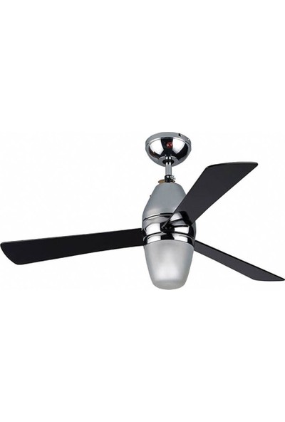 Colours Shek Tavan Vantilatörü 112 cm Siyah Kanat
