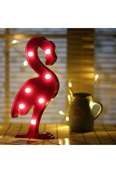 Lumenn Flamingo 3D LED Gece Lambası-Dekoratif Aydınlatma Lumenn Flamingo 3D LED Gece Lambası-Dekoratif Aydınlatma