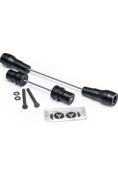 On Off Moto Yamaha MT07 FZ07 Koruma Takozu 6 Parça Full Set On Off Moto Yamaha MT07 FZ07 Koruma Takozu 6 Parça Full Set