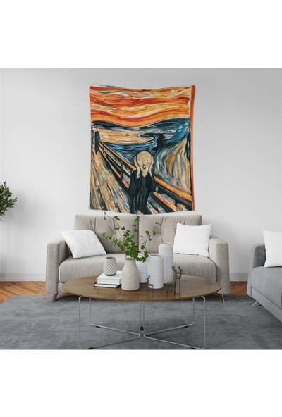Hobimania Çığlık Duvar Örtüsü 150 x 100 cm Duvar Dekorasyonu Hobimania Çığlık Duvar Örtüsü 150 x 100 cm Duvar Dekorasyonu