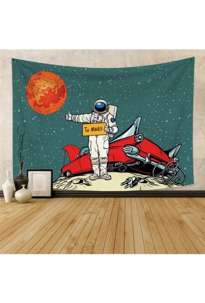Hobimania Astronot To Mars Duvar Örtüsü 40 x 60 cm Duvar Dekorasyonu Hobimania Astronot To Mars Duvar Örtüsü 40 x 60 cm Duvar Dekorasyonu