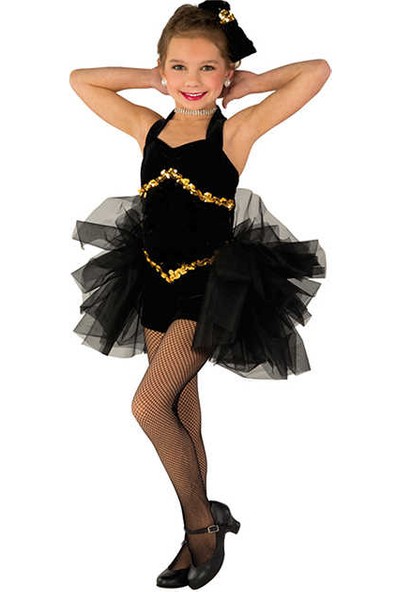 Masal Kostüm Modern Dans Kostümü Siyah Masal Kostüm Modern Dans Kostümü Siyah