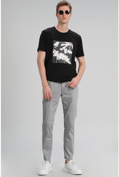 Lufian Marp Spor 5 Cep Pantolon Slim Fit Gri