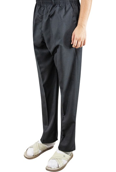 İhvan Kumaş Şalvar Pantolon Mevsimlik - Siyah