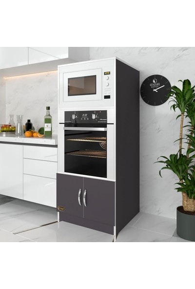Kenzlife ankastre fırın dolabı ahsen gri mutfak Kenzlife ankastre fırın dolabı ahsen gri mutfak