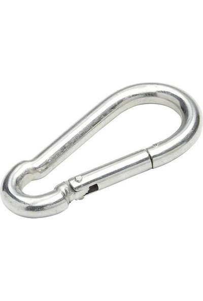 Badem10 5 Adet Karabina Yaylı Galvanizli 10 mm Badem10 5 Adet Karabina Yaylı Galvanizli 10 mm