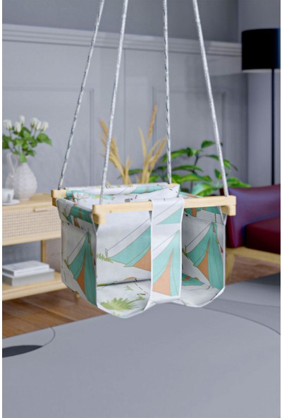 Berrado Organik Ahşap Salıncak Çocuk Salıncağı Berrado Organik Ahşap Salıncak Çocuk Salıncağı