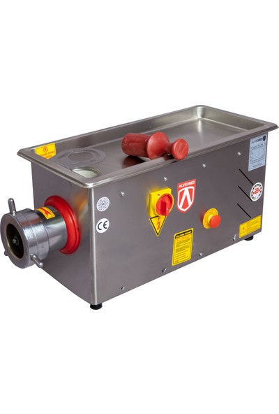 Alveo Red 32 No Et Kıyma Makinesi (380V Sanayi Elektriği Trifaze) 2,2 Kw 3 Hp (Beygir) Alveo Red 32 No Et Kıyma Makinesi (380V Sanayi Elektriği Trifaze) 2,2 Kw 3 Hp (Beygir)