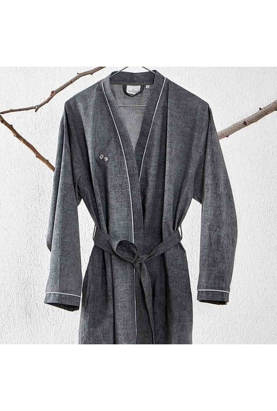 Ecocotton Helen Pamuk Keten Kadın Sabahlık Ecocotton Helen Pamuk Keten Kadın Sabahlık