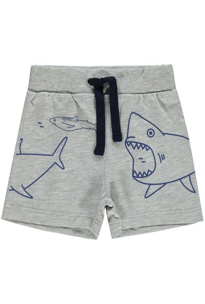 Civil Baby Erkek Bebek Şort 6-18 Ay Gri Civil Baby Erkek Bebek Şort 6-18 Ay Gri