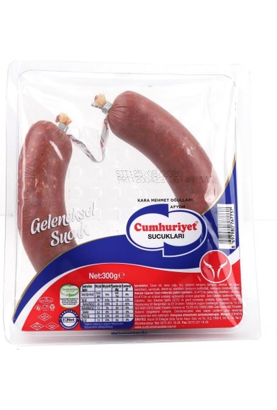 Cumhuriyet Kangal Sucuk 300 gr