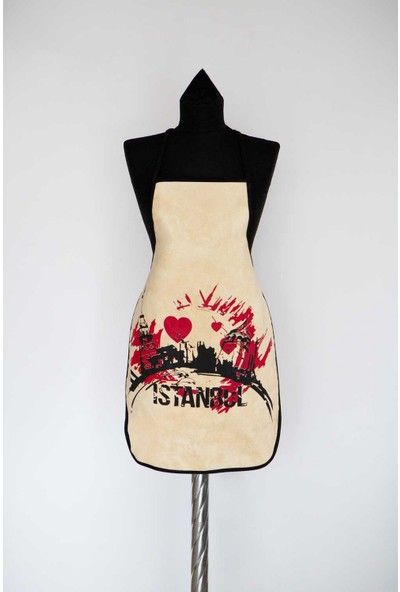 Baskılı Sıvı Geçirmez Mutfak Önlüğü