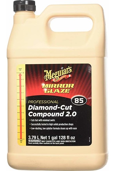 Meguiars 85 Diamond Cut 2.0 Çizik Giderici Pasta 3,78 Lt Meguiars 85 Diamond Cut 2.0 Çizik Giderici Pasta 3,78 Lt