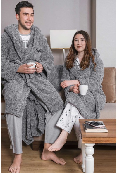 Miespiga Yumuşak Welsoft Sabahlık Aile Seti