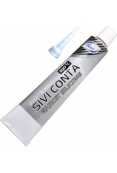 Best Sıvı Conta Siyah Tüp Silikon 300° 80 gr Best Sıvı Conta Siyah Tüp Silikon 300° 80 gr