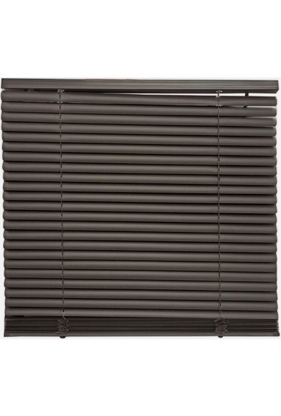 Nettekaçmaz Pvc Jaluzi 25 mm Antrasit 80 x 160 cm