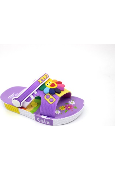 Calx Bebek Plaj Havuz Banyo Günlük Terlik Sandalet Calx