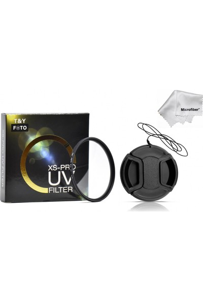 Tianya 82MM Xs-Pro Slim Koruyucu Uv Filtre + Lens Kapağı Kapak Tianya 82MM Xs-Pro Slim Koruyucu Uv Filtre + Lens Kapağı Kapak