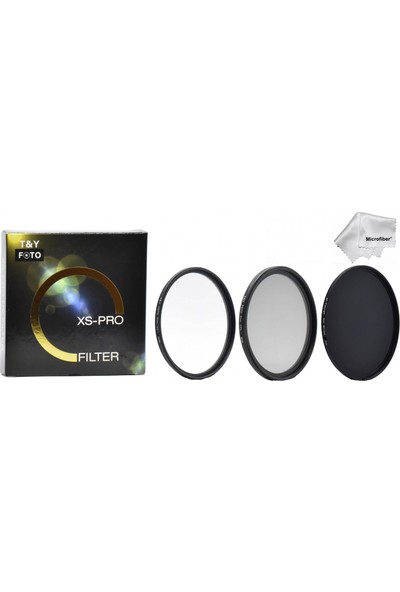 Tianya 67MM Slim Koruyucu Uv + Slim Cpl Polarize + Slim ND1000 Filtre Tianya 67MM Slim Koruyucu Uv + Slim Cpl Polarize + Slim ND1000 Filtre