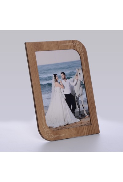 Ahşap Akasya Renk Resim Çerçeve 15*21 Ahşap Akasya Renk Resim Çerçeve 15*21