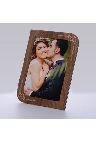 Ahşap Frezya Renk Resim Çerçeve 15*21