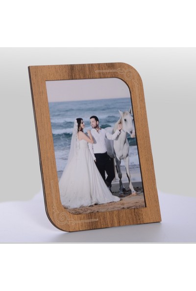 Ahşap Yerli Ceviz Rengi Resim Çerçeve 10*15 Ahşap Yerli Ceviz Rengi Resim Çerçeve 10*15