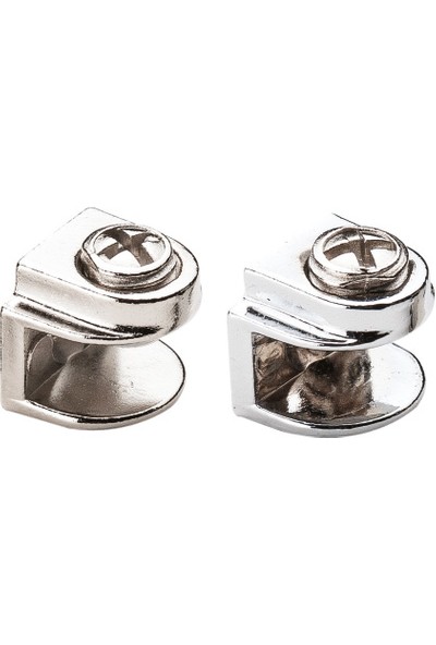 Azm Hırdavat Raf Tutucu Metal Vidalı Mobilya Hırdavat Raf 10 Ad