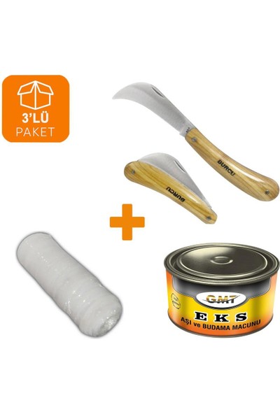 Zubizubi Burcu Aşı Bıçağı 19 cm + Aşı Macunu + Aşı Bandı (3'lü Paket) Zubizubi Burcu Aşı Bıçağı 19 cm + Aşı Macunu + Aşı Bandı (3'lü Paket)