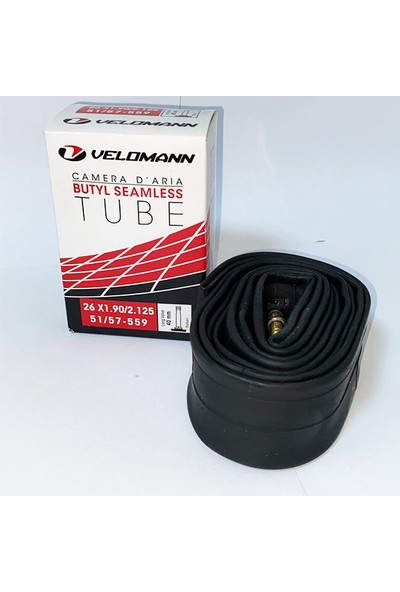 Velomann 26x1.90/2.125 IV 40 MM (İnce Valf) İç Lastik Velomann 26x1.90/2.125 IV 40 MM (İnce Valf) İç Lastik