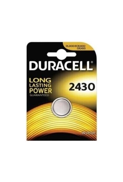 Duracell Cr 2430 Lıthıum 3V Pil