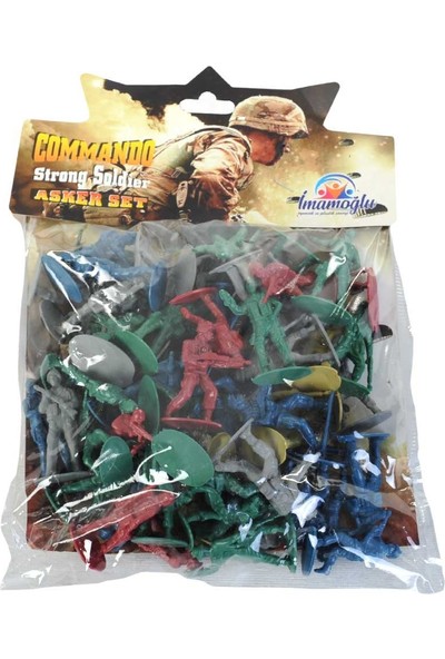Çebi Toys Büyük Komando Asker Seti Çebi Toys Büyük Komando Asker Seti