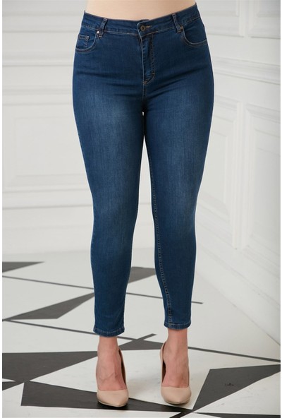 Rmg Büyük Beden Kim Mavi Pantolon