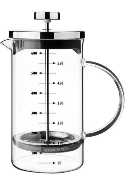 Cambu 3’ü 1 Arada Ateşe Dayanıklı French Press 600 ml. Cambu 3’ü 1 Arada Ateşe Dayanıklı French Press 600 ml.