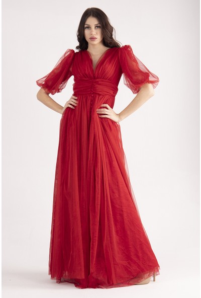 Belamore Kadın Kırmızı Abiye 9704817.08