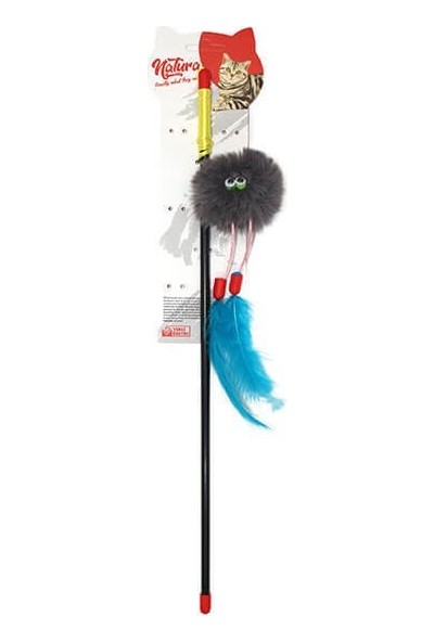 Natura Peluş Canavar Kedi Olta Oyuncağı 45 cm Natura Peluş Canavar Kedi Olta Oyuncağı 45 cm