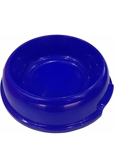 Kardelen Köpek Mama Kabı Plastik Medium Mavi 18X18X7 cm