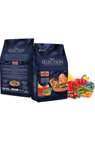My Yem Selection Gerçek Sebze Parçalı Ginepig Yemi 750GR My Yem Selection Gerçek Sebze Parçalı Ginepig Yemi 750GR