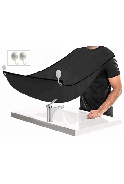 Ega Toptan Pratik Sakal Kesme Örtüsü - Siyah Ega Toptan Pratik Sakal Kesme Örtüsü - Siyah