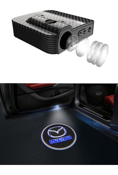 Btm Otomotiv Mazda Marka Pilli Kapı Altı Logo Sensörlü Btm Otomotiv Mazda Marka Pilli Kapı Altı Logo Sensörlü
