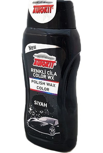 Autokit Renkli Likit Cila Siyah Autokit Renkli Likit Cila Siyah